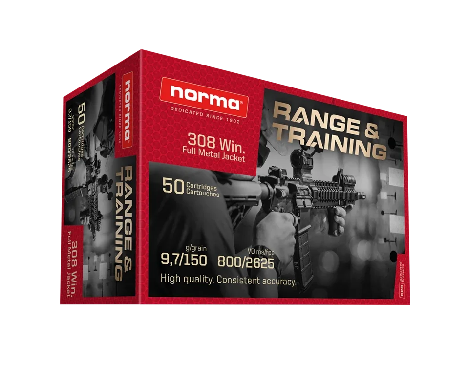 Norma .308 Win Range & Training 150 gr - Norma - Jagtuniverset